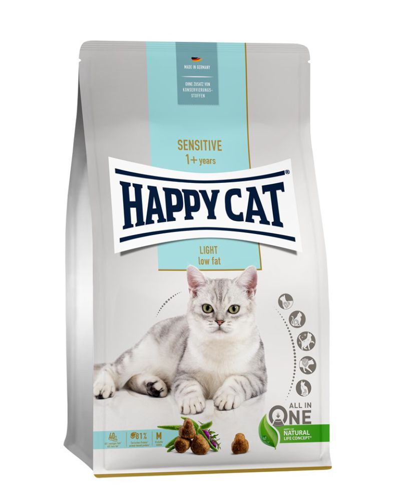 Happy Cat - Light輕盈減肥配方 - BC Pets 寵物用品中心 - 門市/網上/電話購買.免費送貨.行貨保證