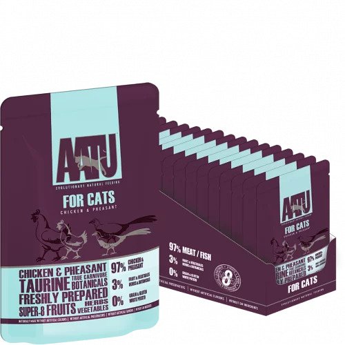 AATU 全配方貓主食濕糧 原箱優惠 85G X 10包 - BC Pets 寵物用品中心 - 門市/網上/電話購買.免費送貨.行貨保證