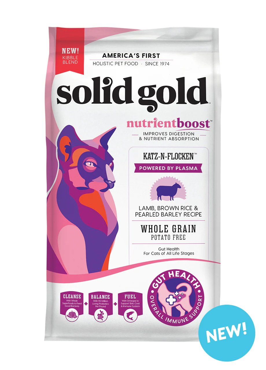 Solid Gold素力高 Nutrientboost(NB) Katz-N-Flocken 全年齡優質乾貓糧 - BC Pets 寵物用品 ...