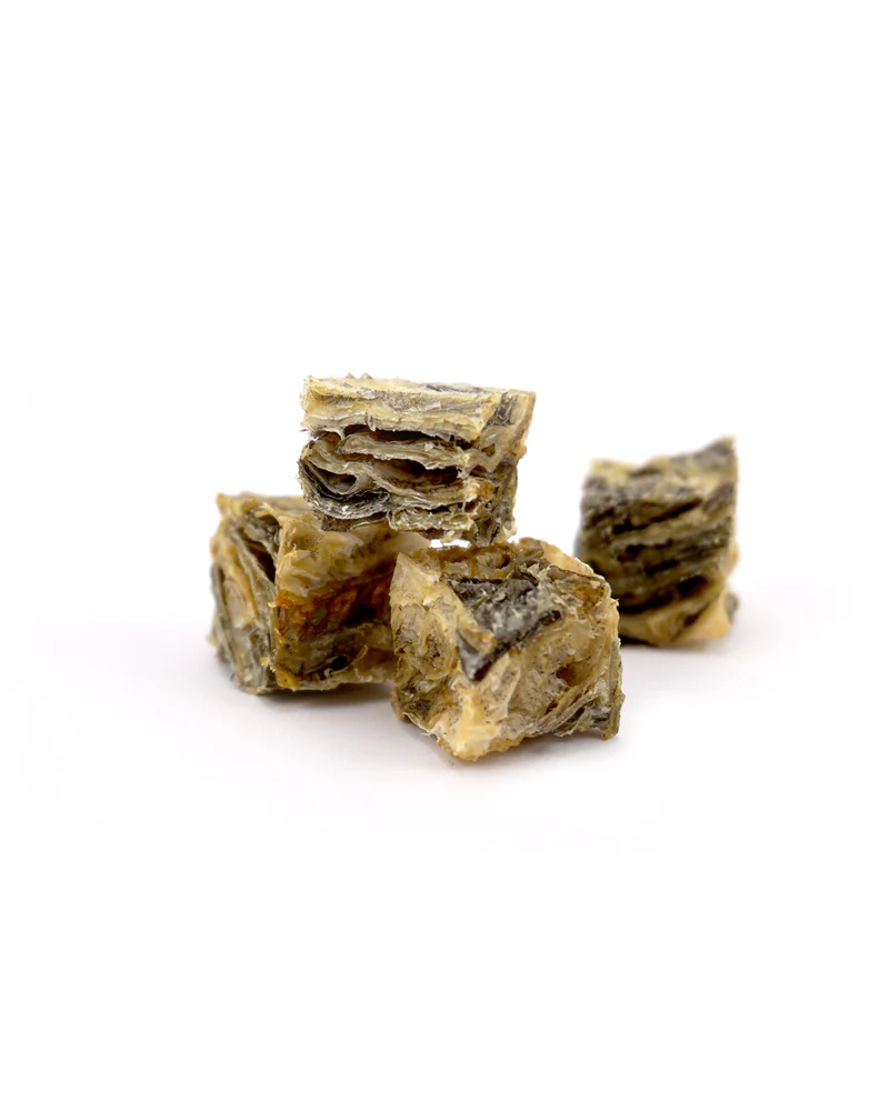 Skipper’s Fish Skin Cubes Extra Small 天然膠原層層魚皮粒 250g - BC Pets 寵物用品中心 ...